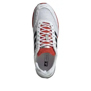 Adidas Adizero Adios Athletic Sneakers - Cloud White/preloved Red/core Black