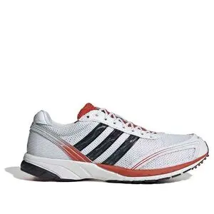Adidas Adizero Adios Athletic Sneakers - Cloud White/preloved Red/core Black
