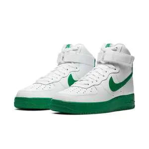 Nike Force 1 High '07 Sneakers - White/green