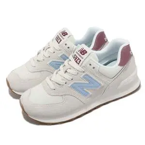 NEW BALANCE 574 Low Top Sneakers - Graybluepink