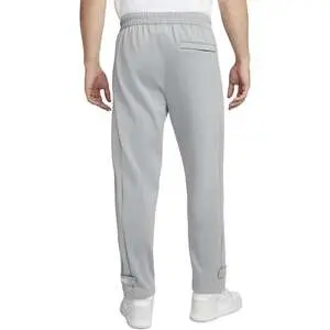 Nike Solid Color Logo Embroidered Casual Sports Pants 'gray
