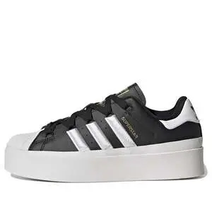 Adidas Originals Superstar Bonega Platform Sneakers - Core Black/cloud White/gold Metallic