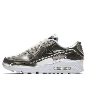 Nike Max 90 "metallic Pack Chrome" Sneakers - Silver