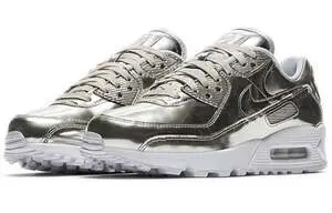 Nike Max 90 "metallic Pack Chrome" Sneakers - Silver