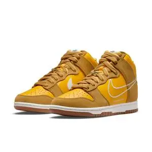 Nike Dunk High Se "first Use Pack - Brown/yellow