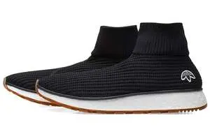 Adidas Alexander Wang X "core " High Top Sneakers - Black