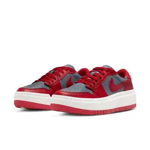 JORDAN Air 1 Elevate Low "unlv" Sneakers - Medium Grey/white-varsity Red