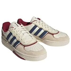Adidas Courtic Low Top Sneakers - Beige/navy/red