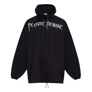 Balenciaga Femme Fatale Oversized Hoodie