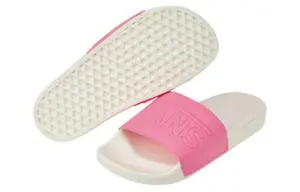 VANS Slide-on Slippers - White/pink