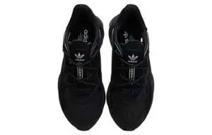 Adidas Ozweego Lace-up Sneakers - Core Black/core Black/silver Metallic