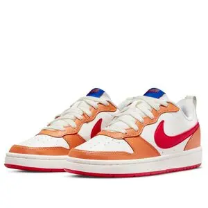Nike Court Borough Low 2 Sneakers - White/orange