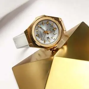 Casio Baby-g Solar Powered Watch - Gold