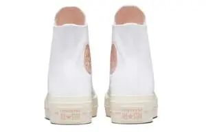 CONVERSE Chuck Taylor All Star Lift High Top Sneakers - White/pink