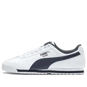 PUMA Roma Basic Low Top Sneakers - White/blue
