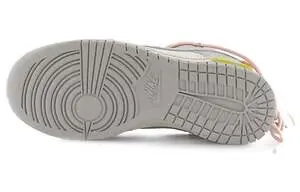 Nike X Off-white Dunk Low "the 50" Collection Lot 24 Of 50 - Gray/white