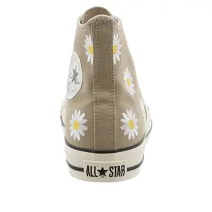 CONVERSE Chuck Taylor All Star High Top Floral Sneakers - Beige/white