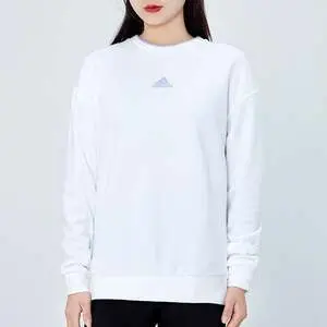 Adidas Logo Printing Sports Round-neck Sweatshirt