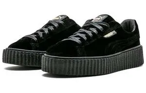 PUMA Fenty Velvet Creeper Platform Sneakers