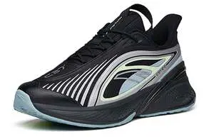 ANTA C37 2 Athletic Sneakers - Black/silver/blue