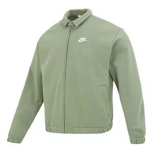 Nike Club Fleece Harrington Jacket - Green