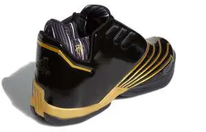 Adidas T-mac 2 Restomod "black Gold Metallic" Sneakers