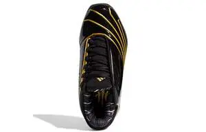 Adidas T-mac 2 Restomod "black Gold Metallic" Sneakers