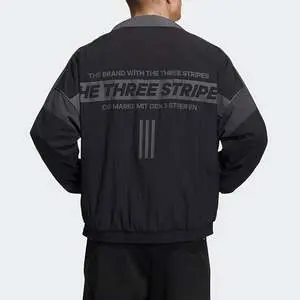 Adidas Contrast Color Stitching Long Sleeve Track Jacket