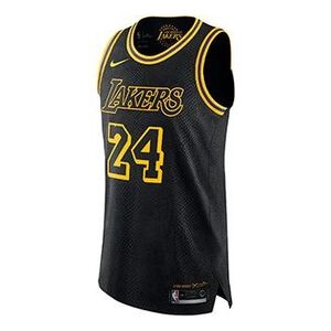 Nike Lakers City Edition Kobe Bryant Authentic Jersey - Black/yellow
