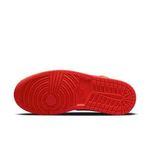 JORDAN 1 Mid Sneakers - Orange/white