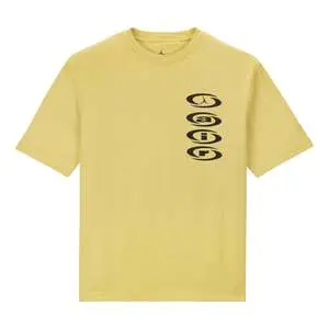 JORDAN X Travis Scott Air T-shirt - Celery