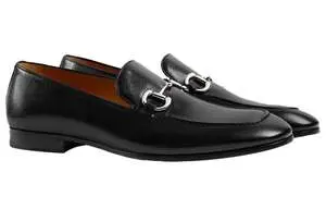 Gucci Horsebit Loafers - Black/silver