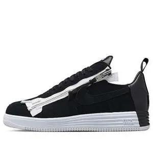 Nike Acronym X Lunar Force 1 SP 'Zip' Sneakers Black