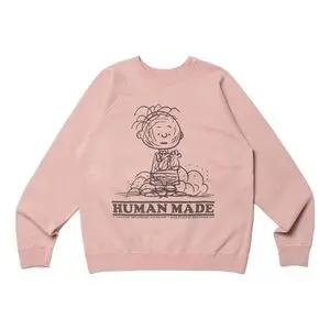 HUMAN MADE X Peanuts Charlie Brown Sweatshirt - Pink