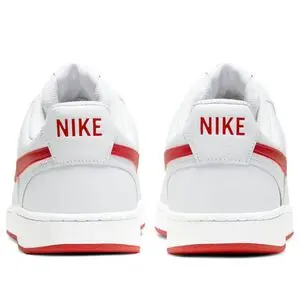 Nike Court Vision Low Sneakers - White/red