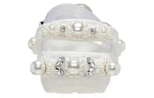 CROCS X Simone Rocha Embellished Clogs - Translucent