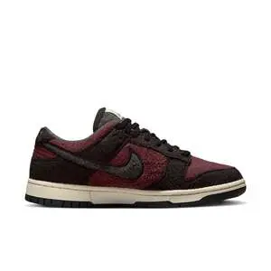 Nike Dunk Low Se Fleece Sneakers - Wine Red