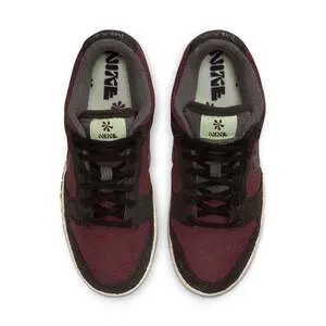 Nike Dunk Low Se Fleece Sneakers - Wine Red