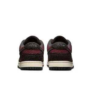 Nike Dunk Low Se Fleece Sneakers - Wine Red