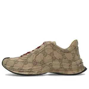 Gucci Gucci Run Sneaker Beige Ebony Monogram Beige/ebony