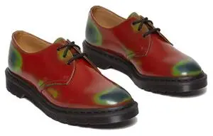 Dr. Martens X Supreme 1461 'wear Away Pack Red - Red/black