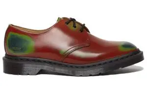 Dr. Martens X Supreme 1461 'wear Away Pack Red - Red/black
