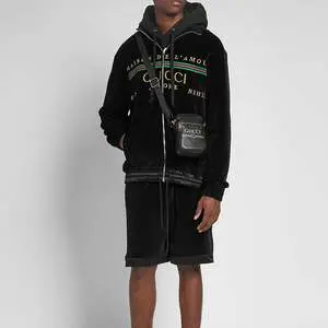 Gucci Chenille Embroidered Zip-up Jacket