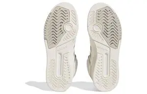 Adidas Originals Drop Step Xl High Top Sneakers - White/grey