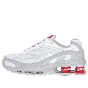 Nike X Supreme Shox Ride 2 Sp Sneakers - White/red