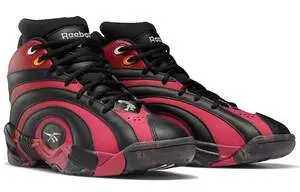 REEBOK Damian Lillard X Shaqnosis "damenosis" High Top Sneakers - Black/red