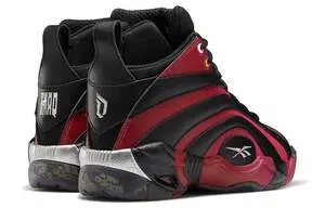 REEBOK Damian Lillard X Shaqnosis "damenosis" High Top Sneakers - Black/red