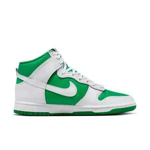 Nike Dunk High Top Sneakers - Pine Green/white/white
