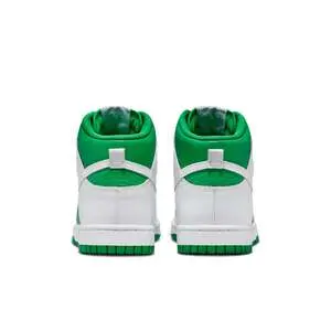 Nike Dunk High Top Sneakers - Pine Green/white/white