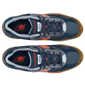 NEW BALANCE J.crew X 992 Made In Usa "new York" Sneakers - Brown/blue
